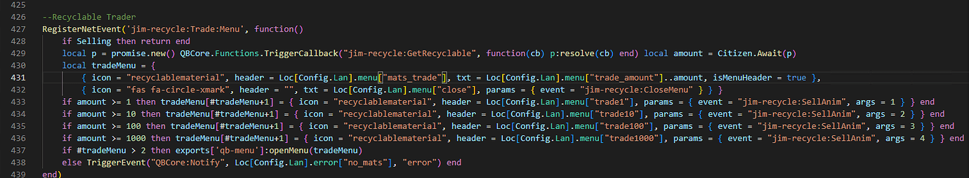Free Jim Recycle Qbcore Recyling Script Page Fivem Releases