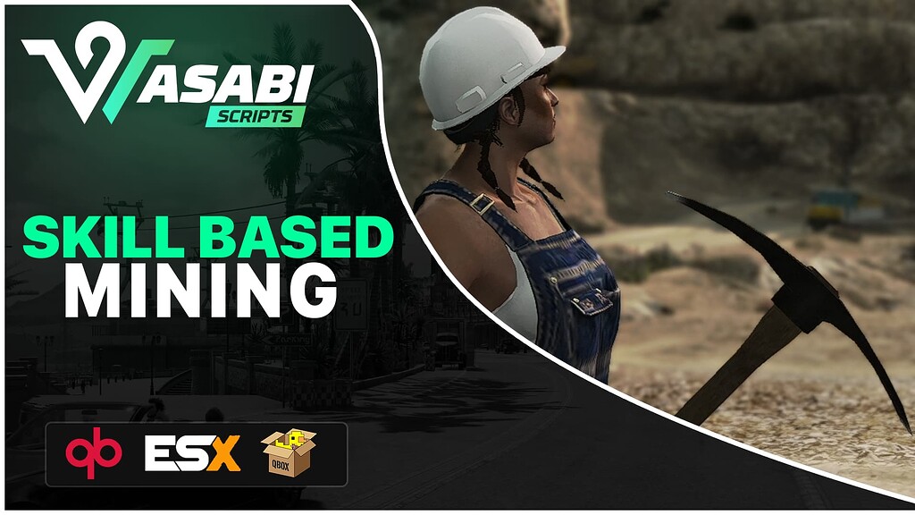 FREE ESX QBCore Wasabi S Mining 2 0 FiveM Releases Cfx Re Community