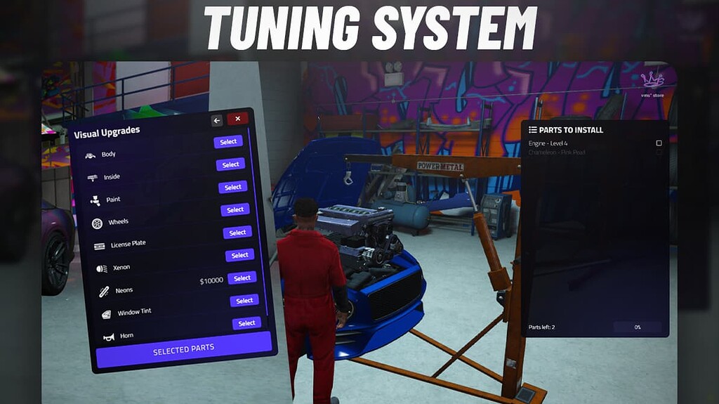 ESX QB VMS TUNING 2 0 Most Advanced Tuning System Installation Of