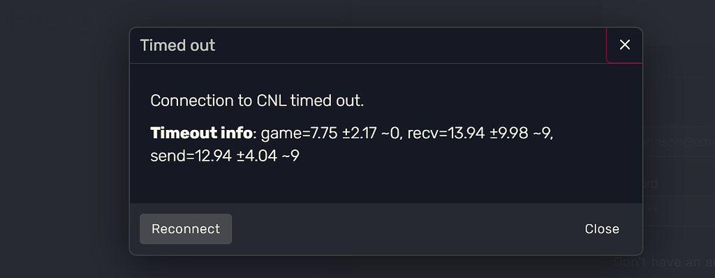 I Keep Getting A CNL Timeout How To I Fix This FiveM Client Support