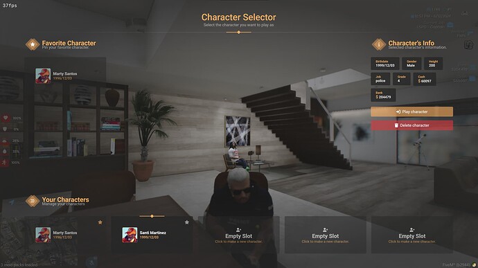 ESX Fivem Appearance Spawning In Invisible After Addding New