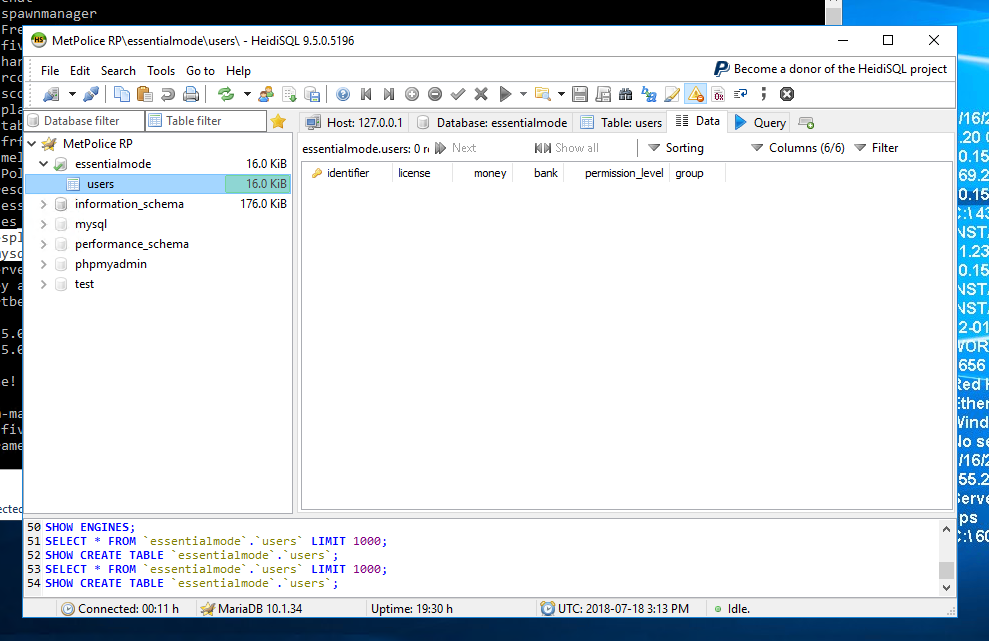 No Such Command Esplugin Mysql Mysql Async Discussion Cfx Re Community