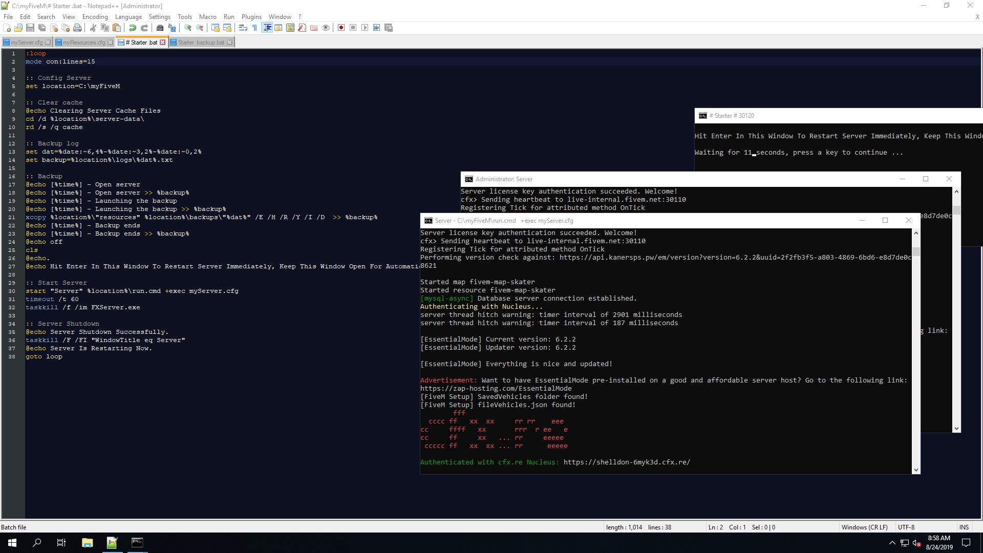 Release Auto Server Restart FiveM Releases Cfx Re Community