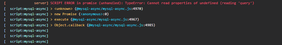 How Do I Fix This Error When Im Starting My Server Up GcPhone And
