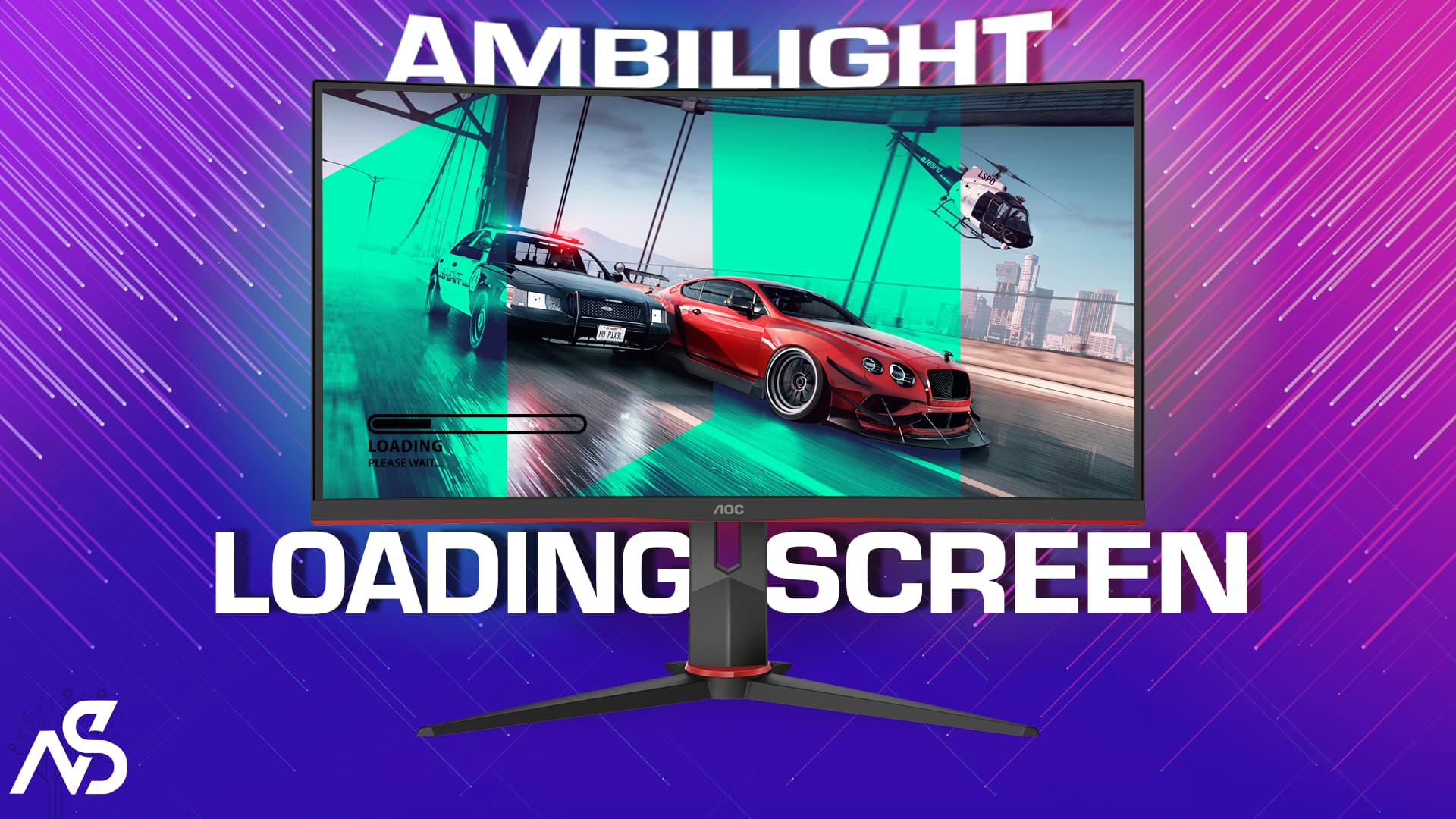 PAID STANDALONE FiveM Ambilight Loading Screen 2 Display Modes