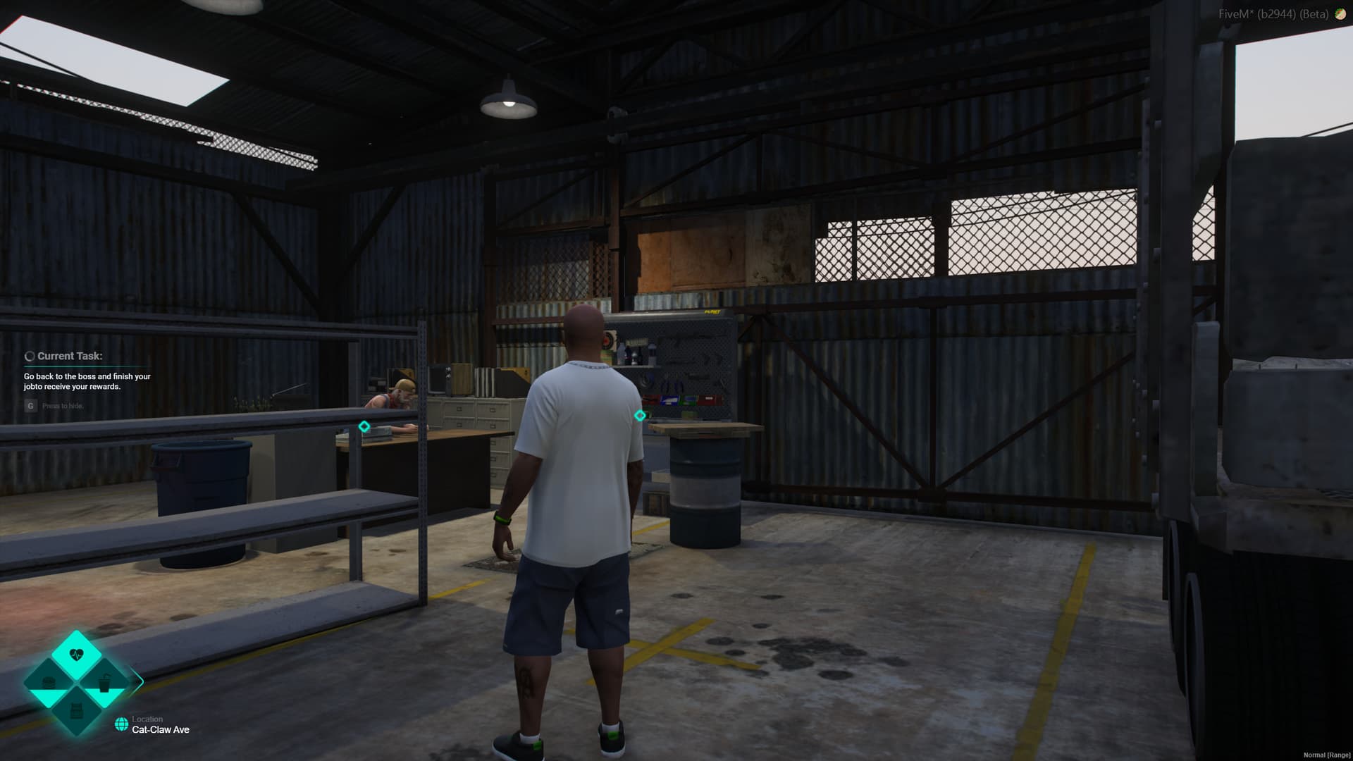 STANDALONE Hint Ui Display Players Current Task FiveM Releases