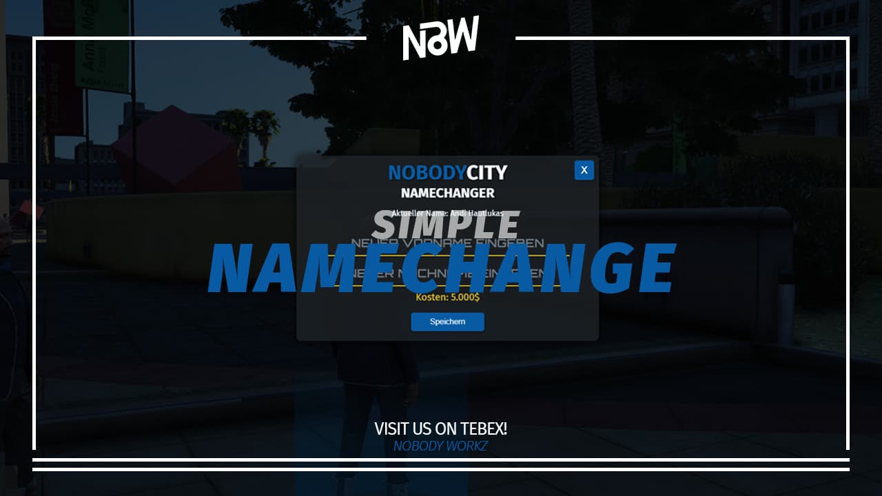 PAID SCRIPT Simple Namechange ESX FiveM Releases Cfx Re Community