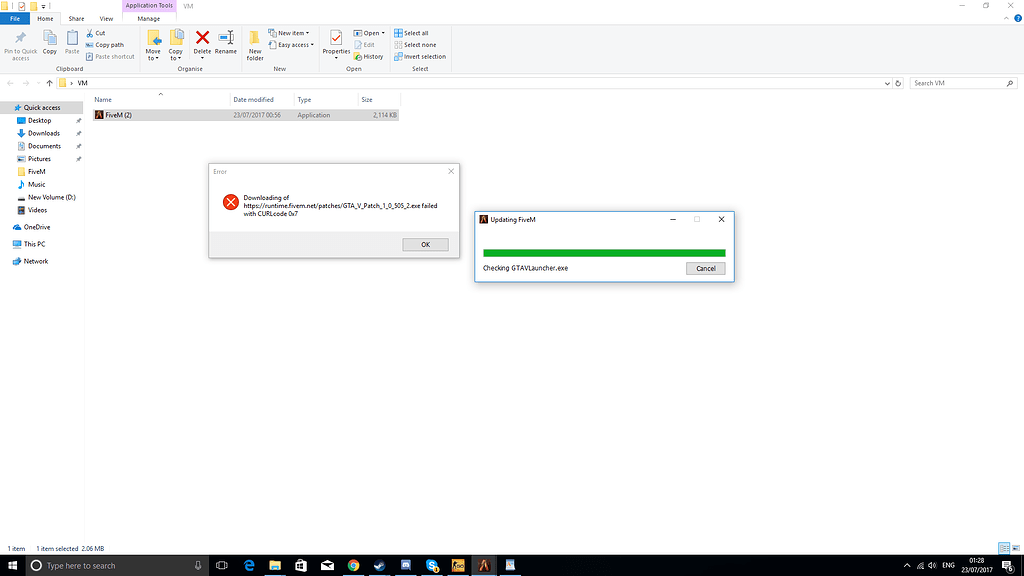 Error while insttalling - FiveM Client Support - Cfx.re Community