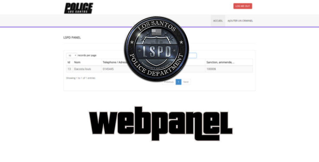 [Release] lspd web panel V.0.0.1 - FiveM Releases - Cfx.re Community