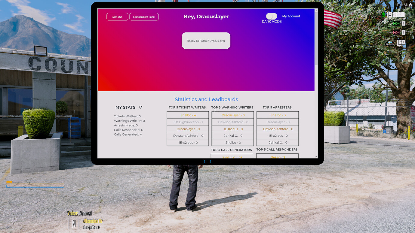 In-Game Tablet with Web Based CAD/MDT Support - Releases - Cfx.re Community