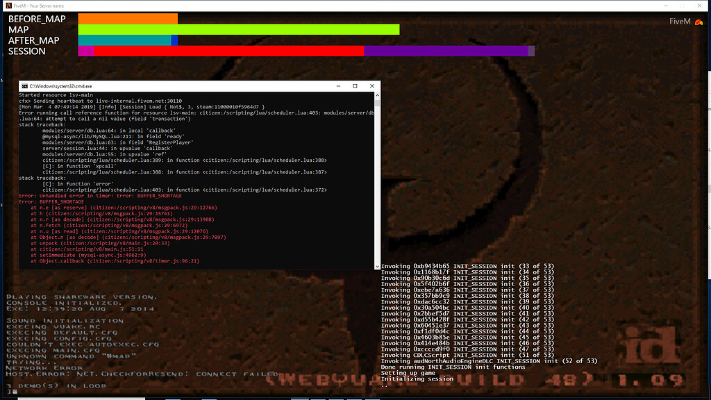 I Need To Resolve Error With Mysql Async Discussion Cfx Re Community
