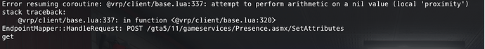 Client base.lua error - Server Owners - Cfx.re Community
