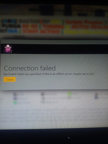 FiveM conection failed [HELP ME] - FiveM Discussion - Cfx.re Community