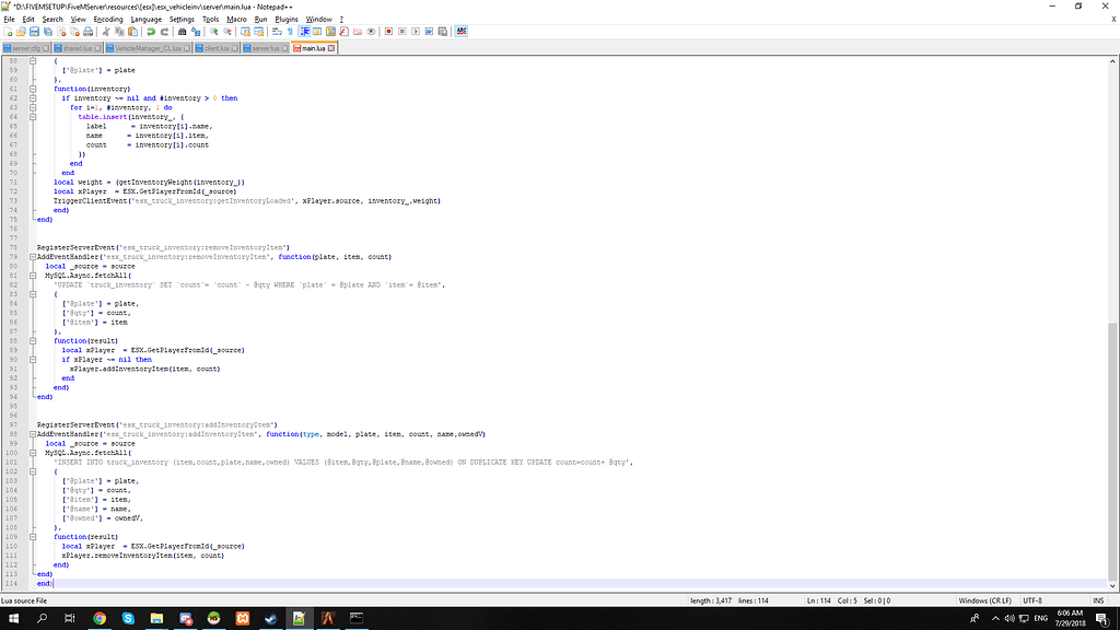 Error while loading a resource - Discussion - Cfx.re Community