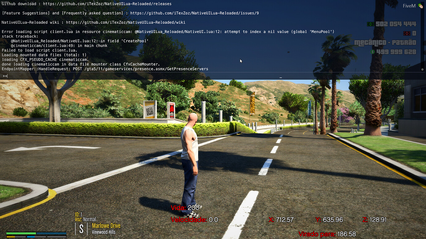 Cinematic Cam - Camera for flying around and attaching to entities ...