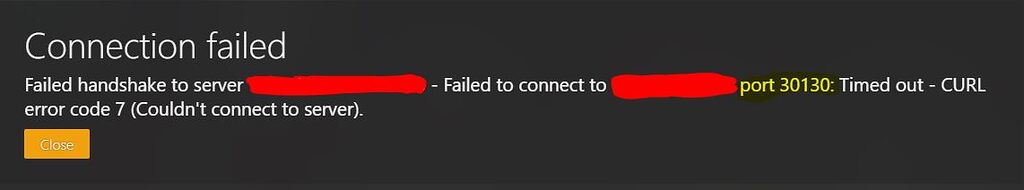 FiveM "CURL Error Code 7" "Failed Handshake To Server" - FiveM Client Support - Cfx.re Community