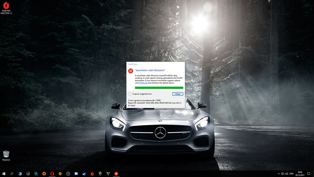 Error starting the application - FiveM Client Support - Cfx.re Community