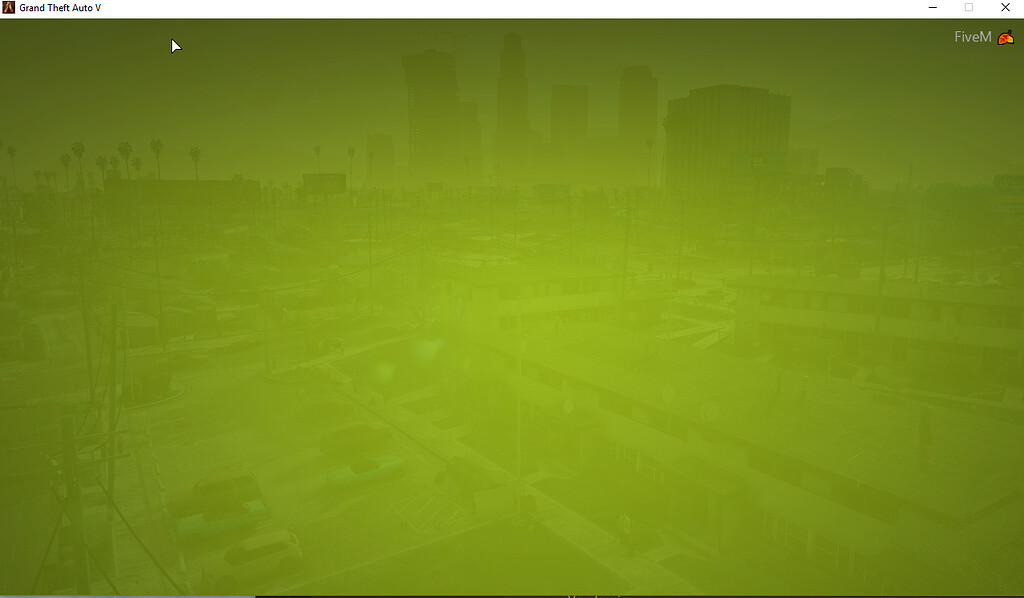 only appears green screen does not appear any more I have reinstalled ...