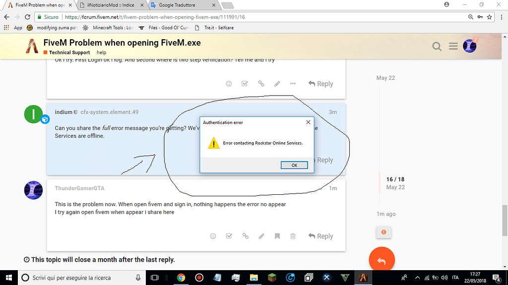 FiveM Problems - FiveM Client Support - Cfx.re Community