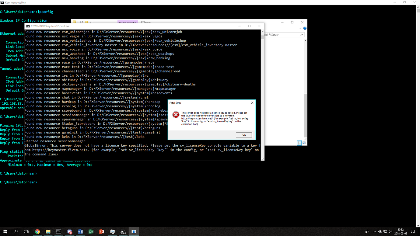 sv_licenseKey - FiveM Client Support - Cfx.re Community