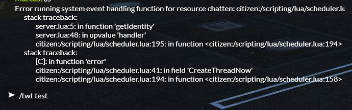 Esx_rpchat errors - Discussion - Cfx.re Community