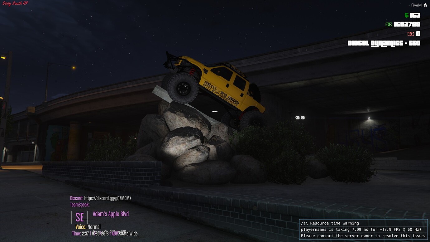 DSRP | Dirty South RP | Drag Racing / Events | Jobs | Police / Fire ...