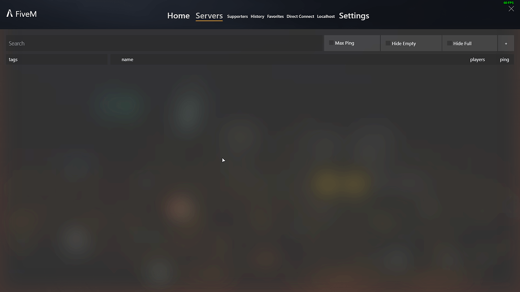 Bug load servers - FiveM Client Support - Cfx.re Community