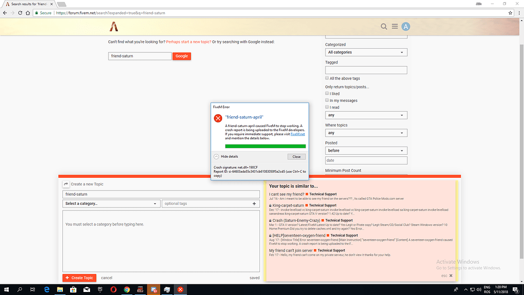 Friend-saturn-april - FiveM Client Support - Cfx.re Community