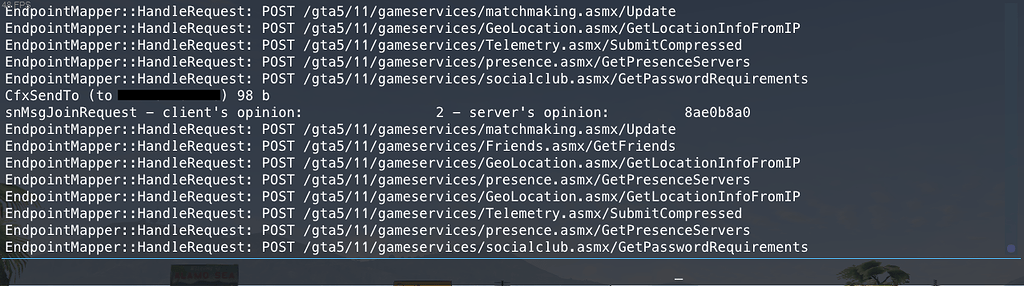 FiveM Client Consoles: Giving out IP Addresses to users - Bug Reports ...
