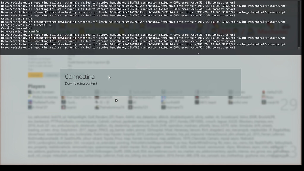 CURl error code 35 (SSL connect error) - FiveM Client Support - Cfx.re ...