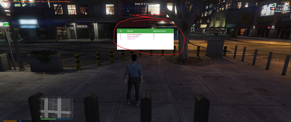 Menu on arrow - FiveM Client Support - Cfx.re Community
