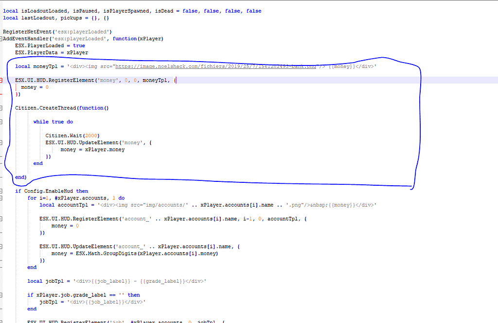Add Cash to HUD (Es Extended) / Ajouter Le Cash a HUD (Es Extended ...