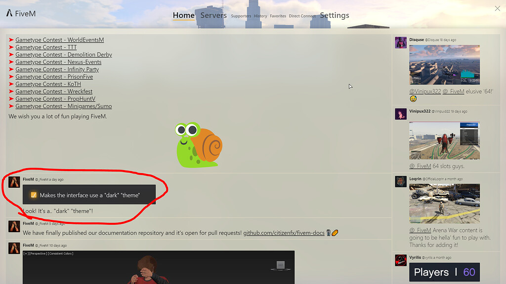 New "light" "theme" in FiveM - Discussion - Cfx.re Community