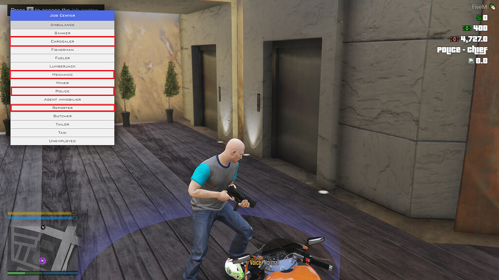 Jobcenter help - ES/ESX - Cfx.re Community