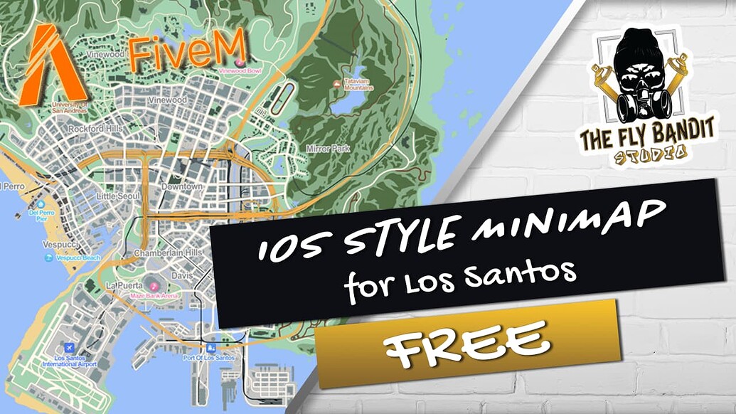 [FREE][MINIMAP][STANDALONE] iOS Style Minimap - FiveM Releases - Cfx.re Community