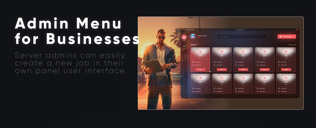 CodeM mBossmenu ( Advanced Boss Menu System ) ESX QB - FiveM Releases ...