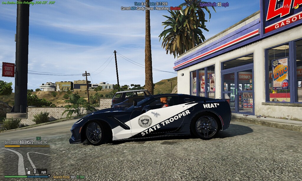 [Release] Non-ELS 2019 ZR1 Corvette State Trooper Livery + Vehicle ...