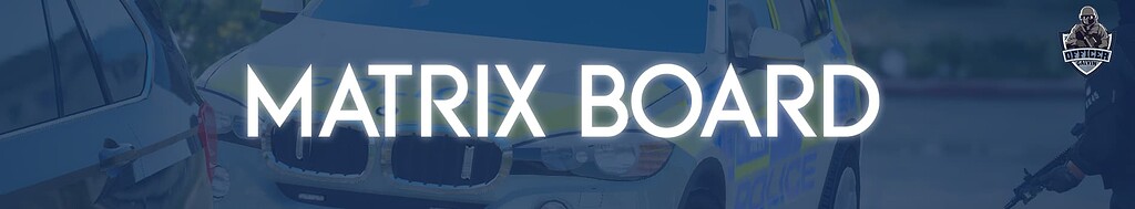 [PAID] Police Matrix Board - FiveM Releases - Cfx.re Community