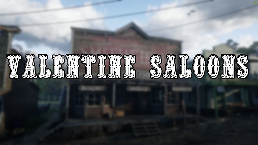 Valentine Saloons - RedM Releases - Cfx.re Community