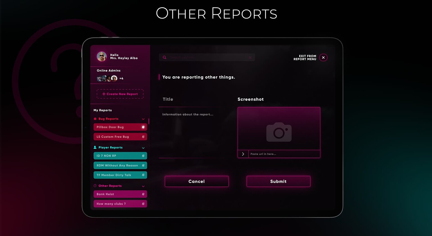 Codem-VeniceReport V2 - [ESX - QB] - FiveM Releases - Cfx.re Community