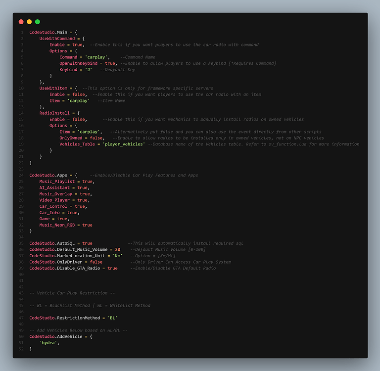 Car Radio - Car Play Pro | Standalone - FiveM Releases - Cfx.re Community