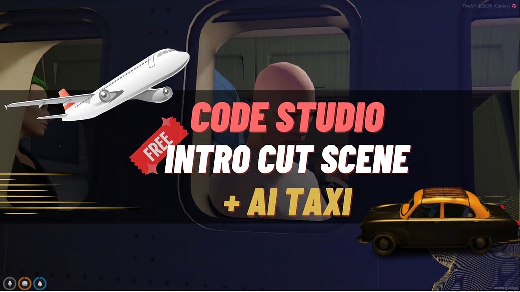 Intro Cutscene with AI Taxi | Standalone - FiveM Releases - Cfx.re ...