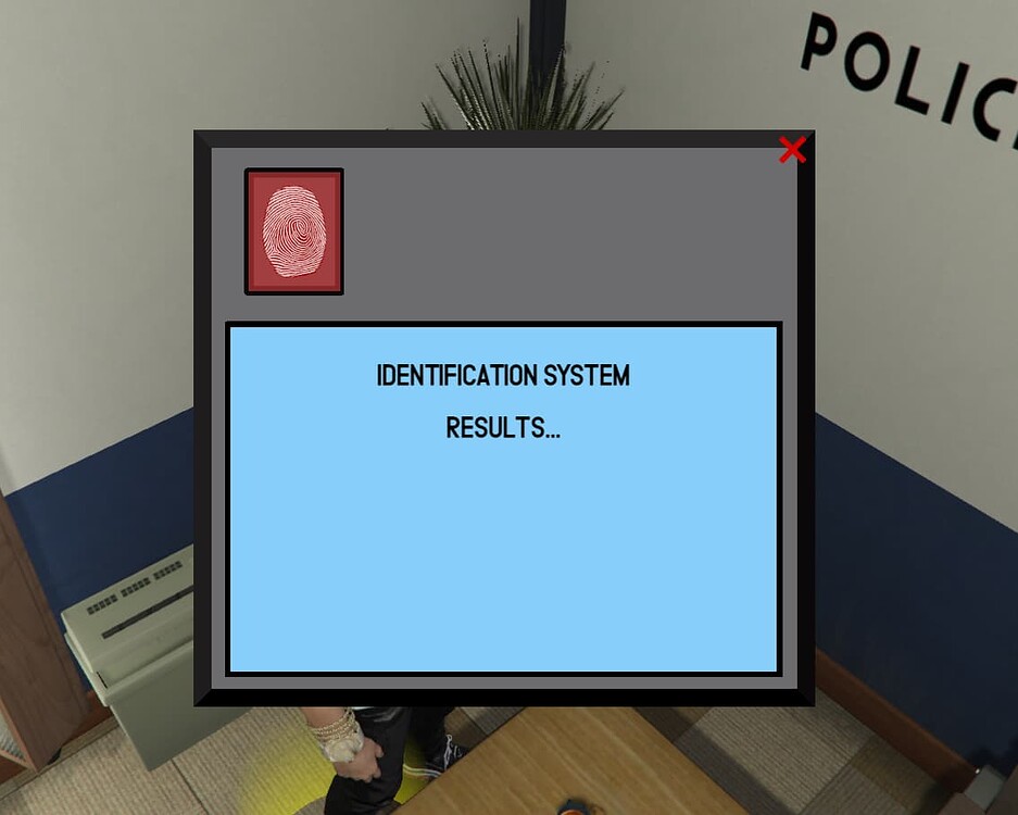 [PAID] [ESX] Gui Fingerprint Scanner - FiveM Releases - Cfx.re Community