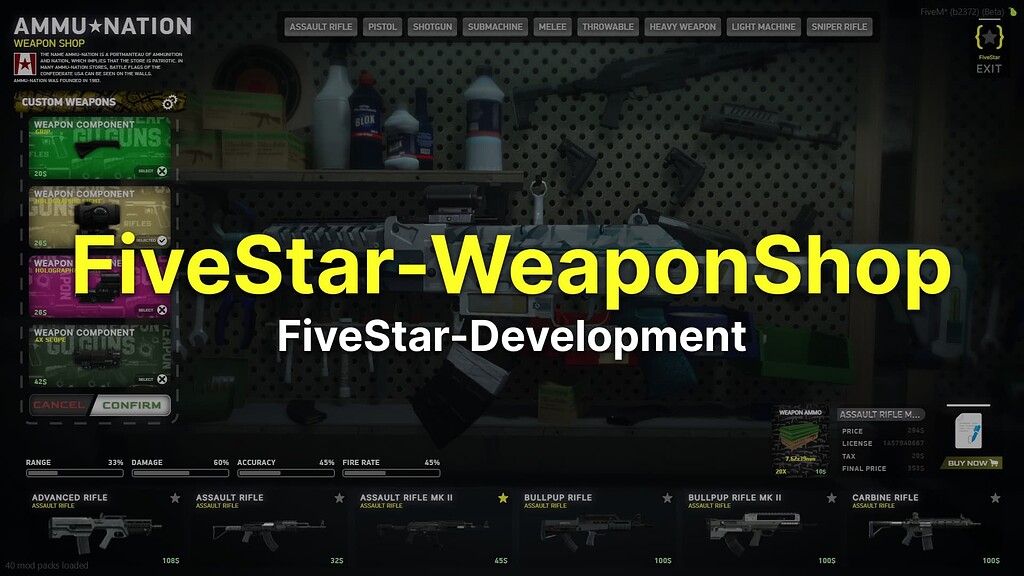 WeaponShop system - FiveM Releases - Cfx.re Community
