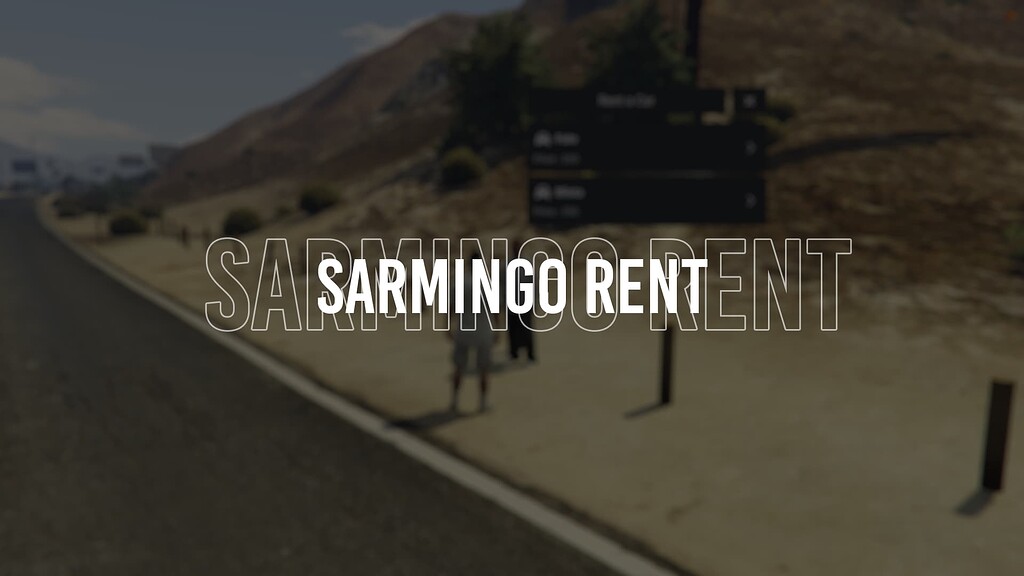 [ESX] Sarmingo Rent - FiveM Releases - Cfx.re Community