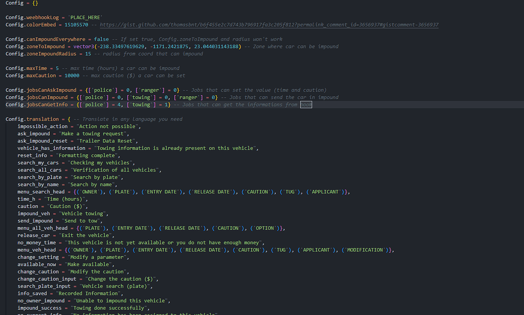 [PAID] ESX impound system - FiveM Releases - Cfx.re Community
