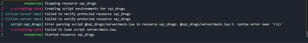 [ script:sqz_drugs] Error parsing script @sqz_drugs/server/main.lua in resource sqz_drugs: @sqz ...