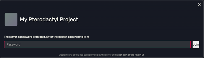 [Standalone] [Free] Server password - FiveM Releases - Cfx.re Community