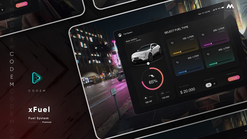 CodeM xFuel System STANDALONE - FiveM Releases - Cfx.re Community