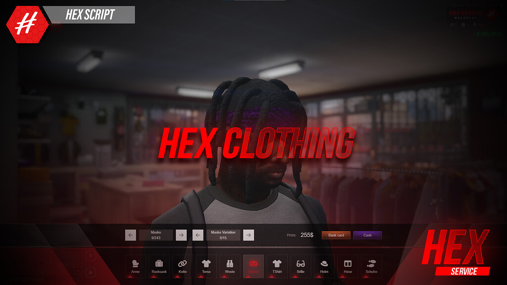 [RELEASE] HEX CLOTHING STORE - FiveM Releases - Cfx.re Community